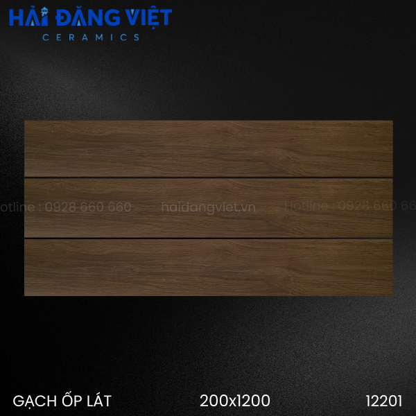 Gạch giả gỗ NK TQ 200x1200 - 12201